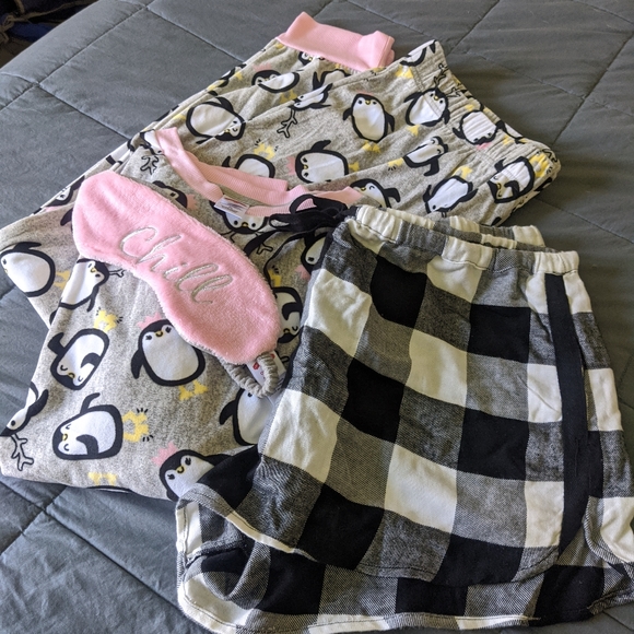 Intimates & Sleepwear | Microfiber 4 Piece Sleep Set | Poshmark